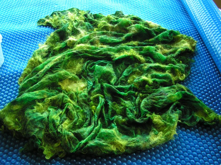 The Basics of Nuno Felting | Ruth Lane Art